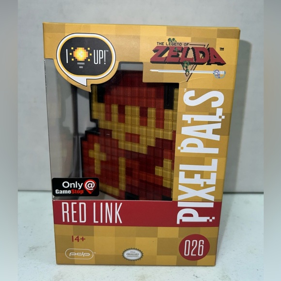 Toys | Pixel Pals Red Link Figure | Poshmark